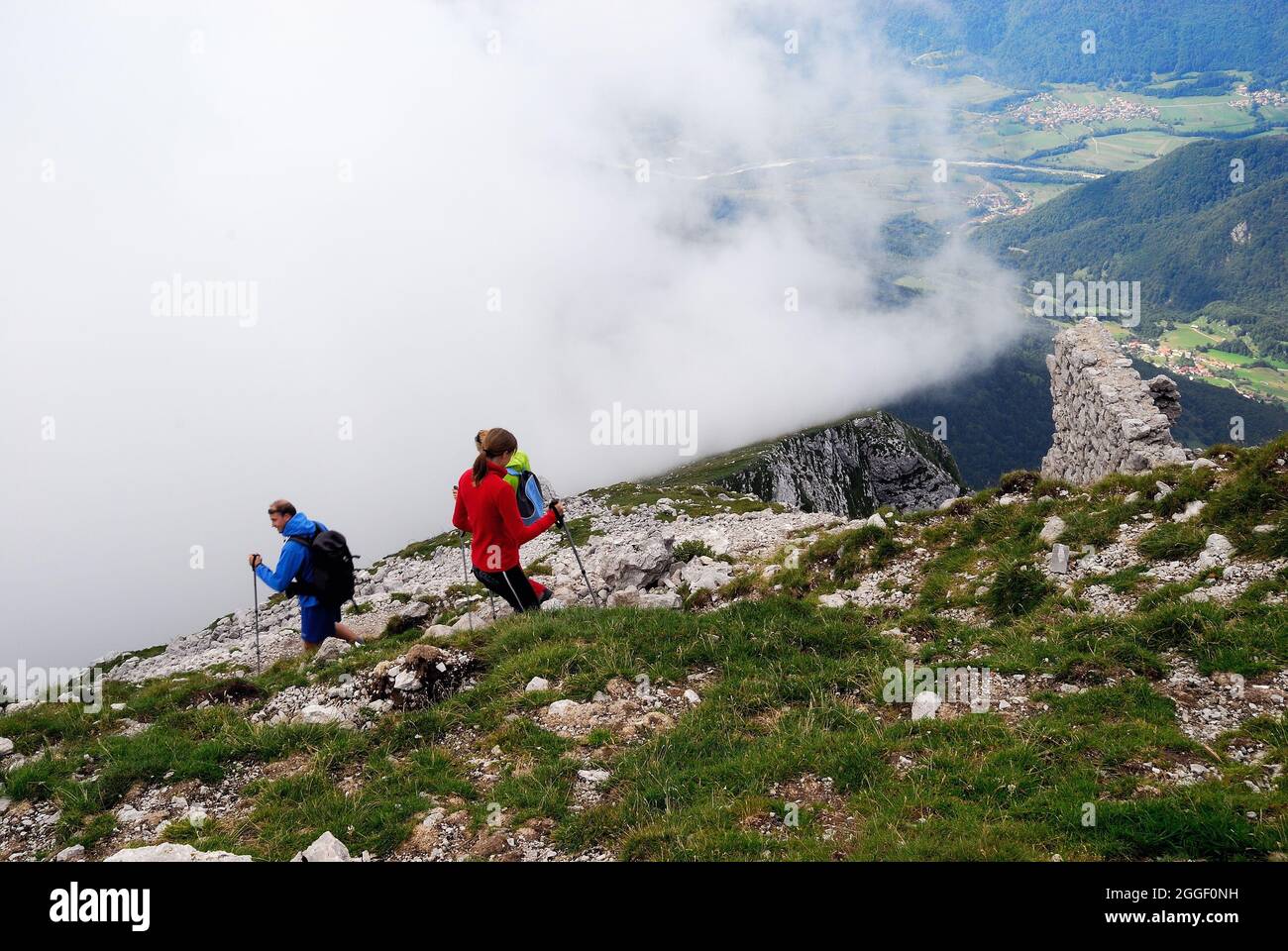 Slovenia, Mount Krn (monte Nero Italian). It was scene of bloody ...