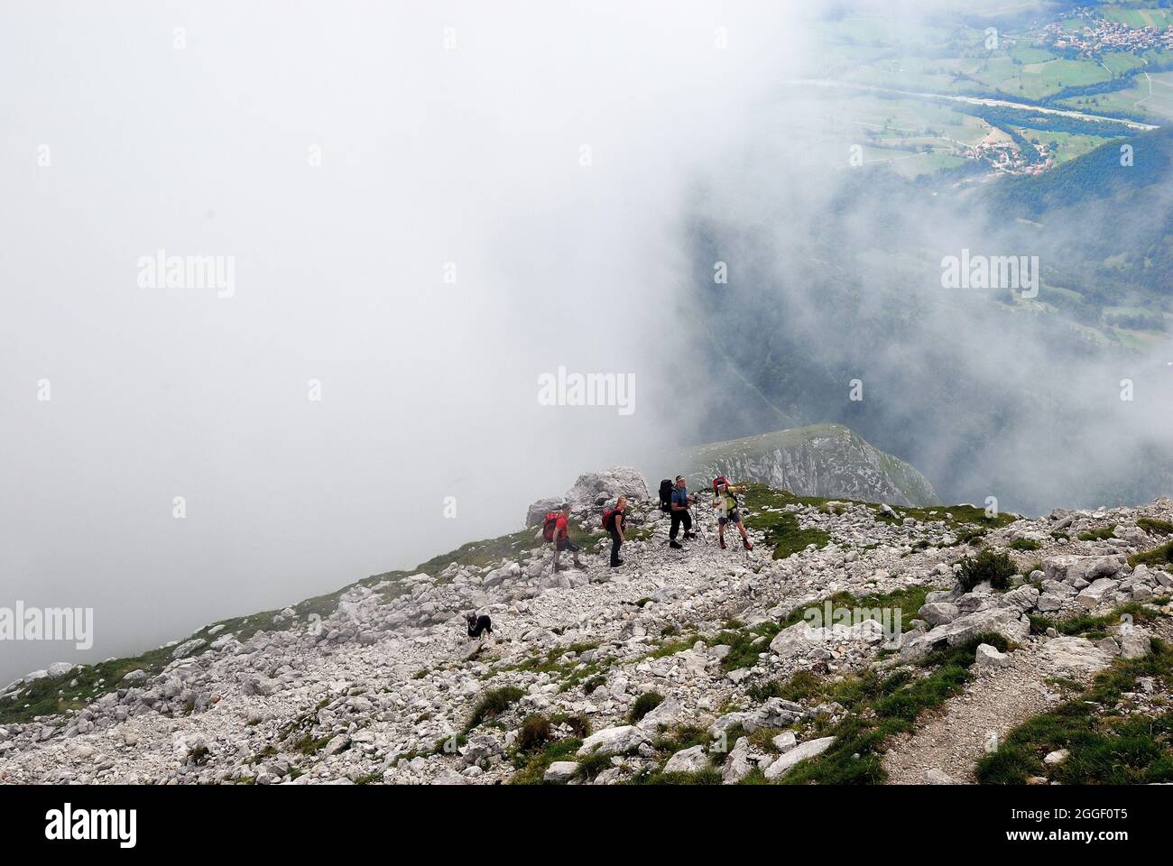 Slovenia, Mount Krn (monte Nero Italian). It was scene of bloody ...