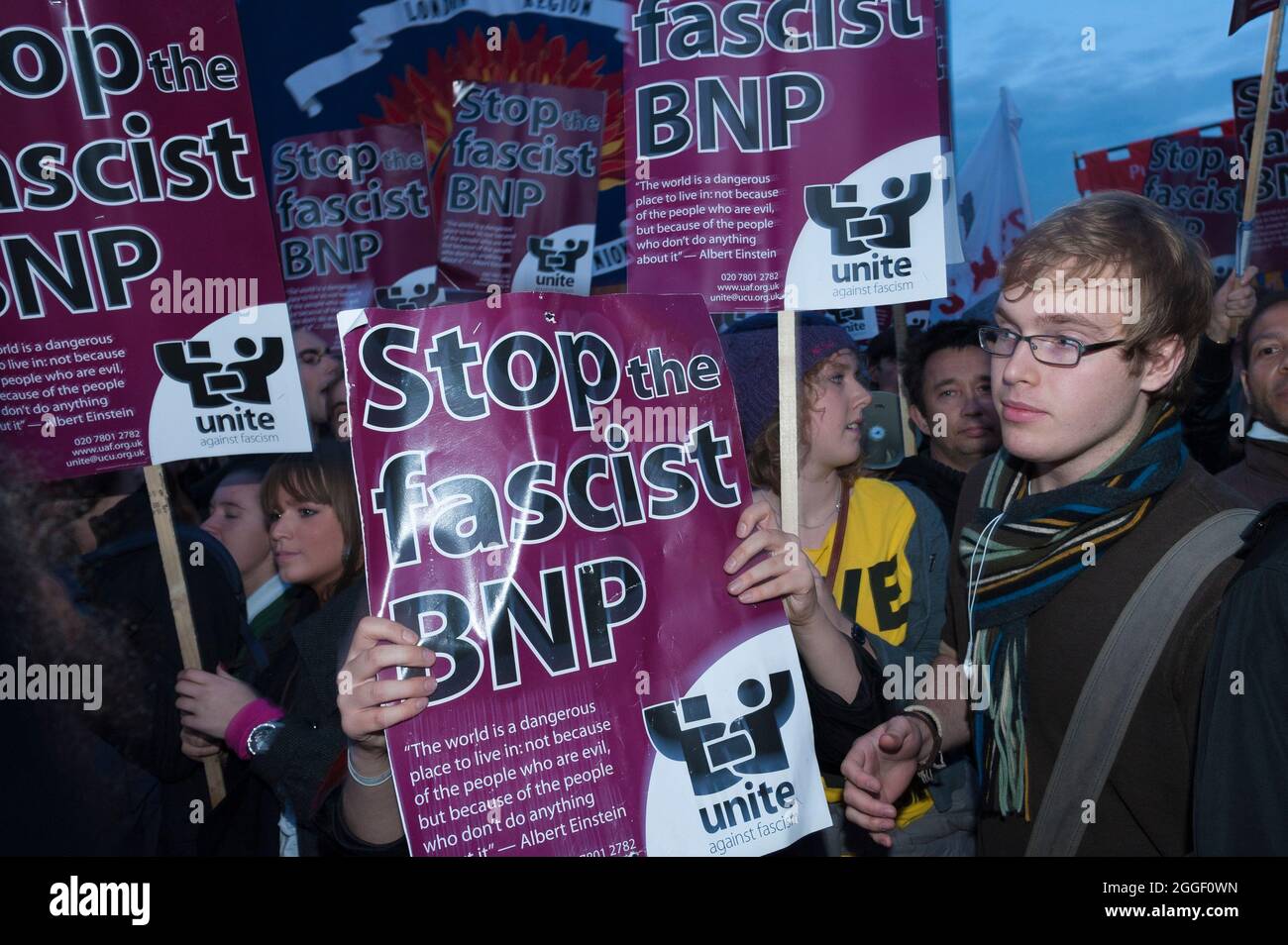 Leader far right british national party hi-res stock photography and ...