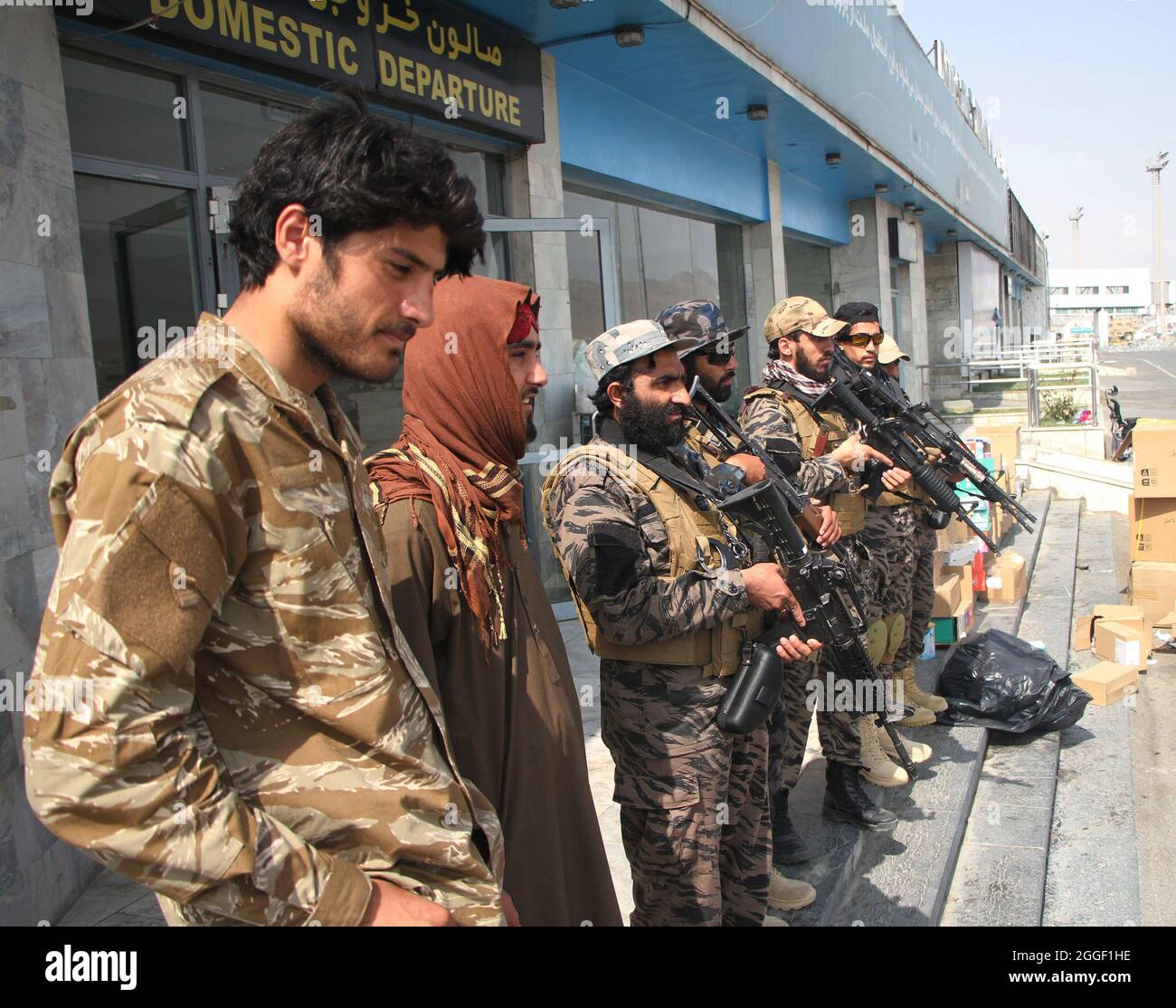 Kabul airport 2021 taliban hi-res stock photography and images - Alamy
