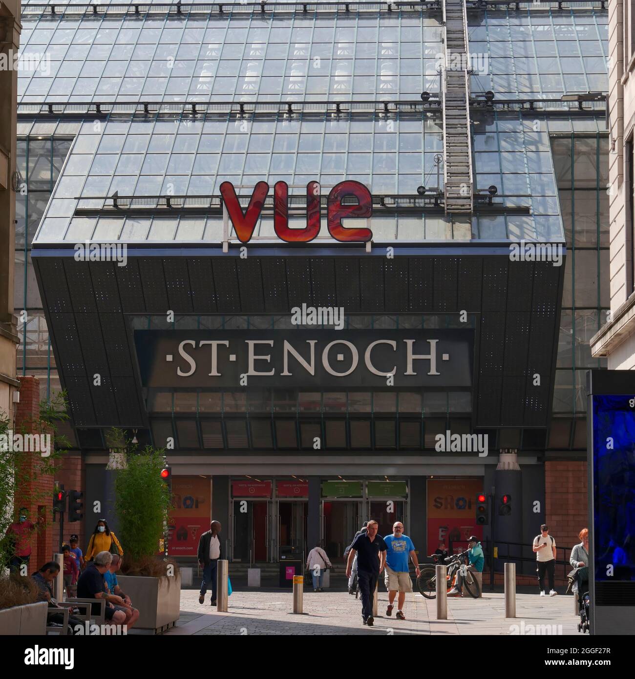 St enoch shopping center hi-res stock photography and images - Alamy