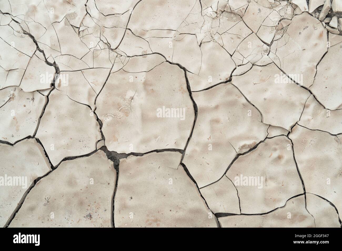 Background of arid terrain in desert on summer. Waterless soil Stock ...