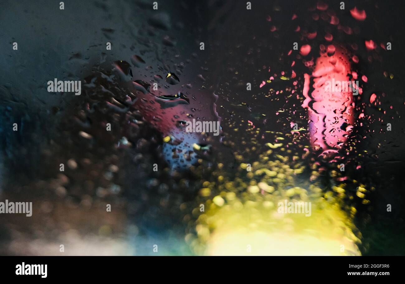 wet weather abstract Stock Photo - Alamy