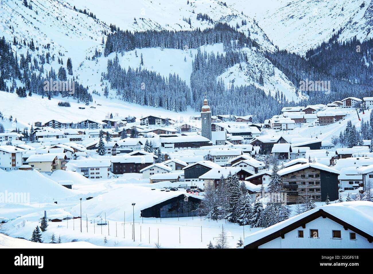 Lech zürs hi-res stock photography and images - Alamy