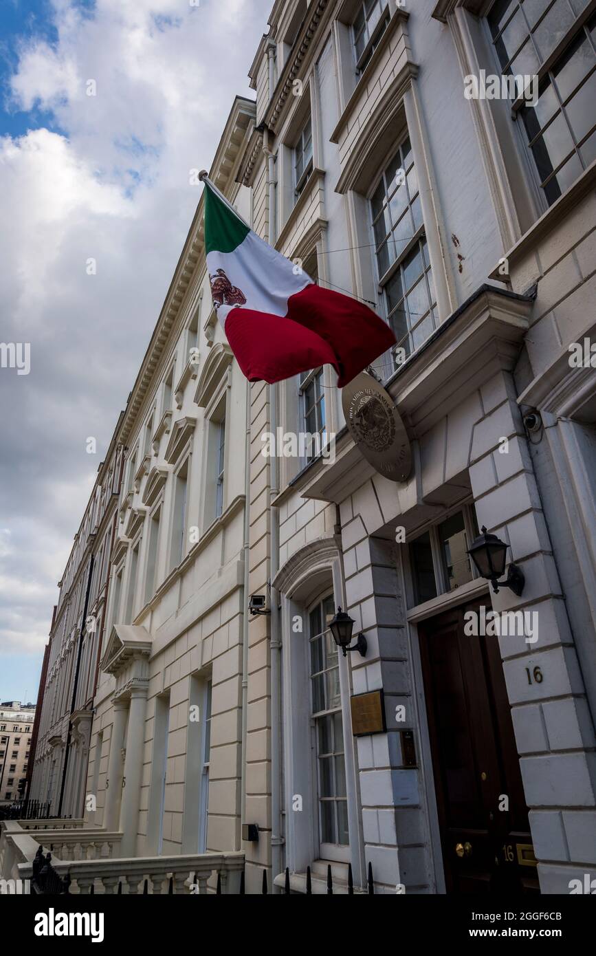 Mexican Embassy, London, England, UK Stock Photo - Alamy