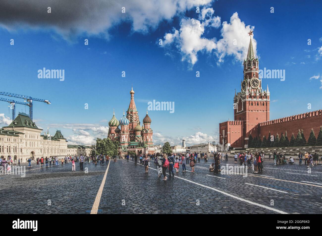 Red Square is the oldest square in Moscow, located in the center of the ...