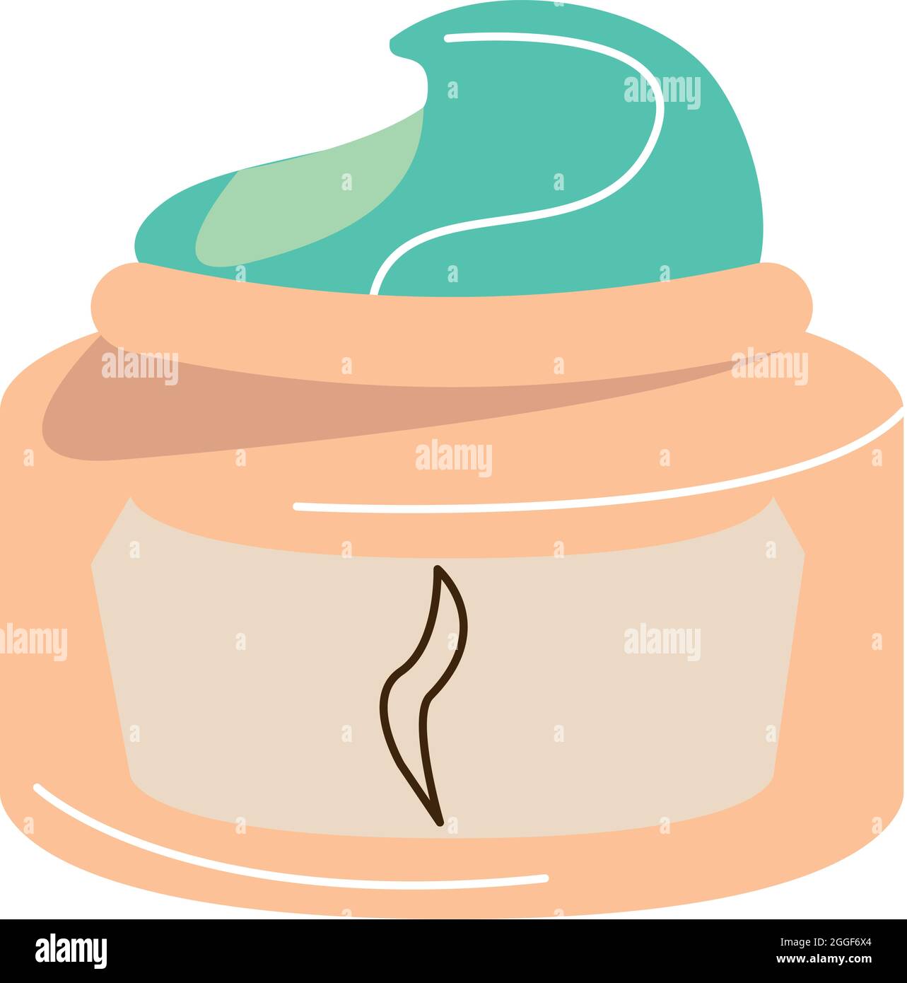 facial cream pot Stock Vector Image & Art - Alamy