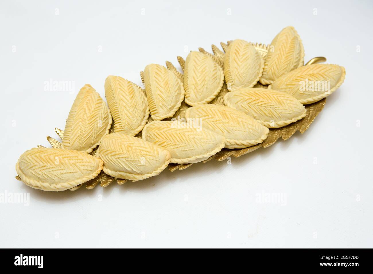 Shekerbura as Novruz symbol.Azerbaijani sweetness Stock Photo - Alamy