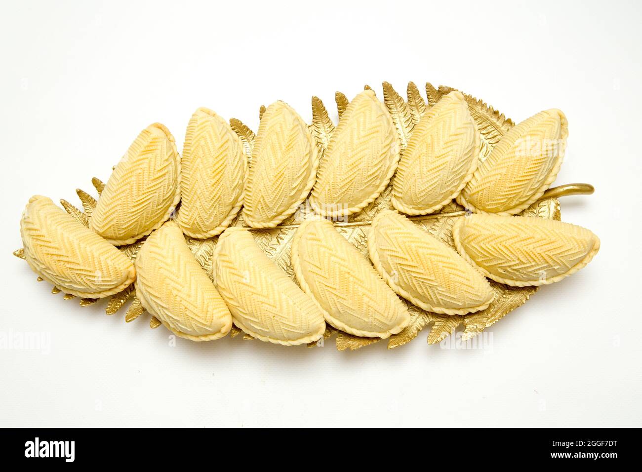 Shekerbura as Novruz symbol.Azerbaijani sweetness Stock Photo - Alamy