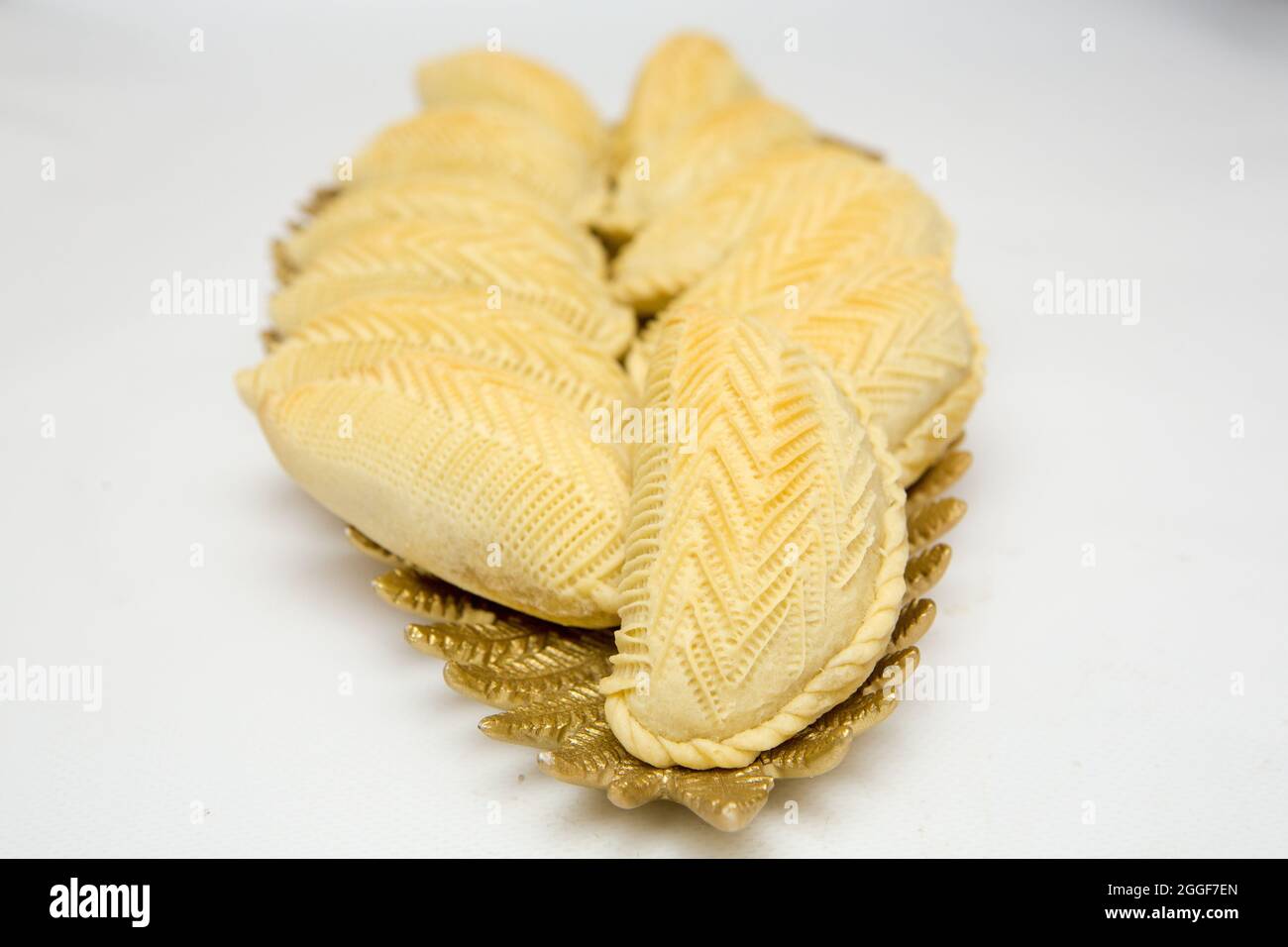 Shekerbura as Novruz symbol.Azerbaijani sweetness Stock Photo - Alamy