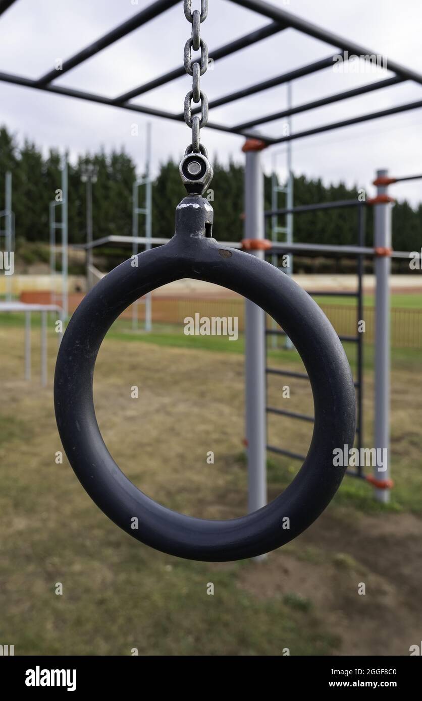 Detail of objects for outdoor sports, healthy life Stock Photo - Alamy