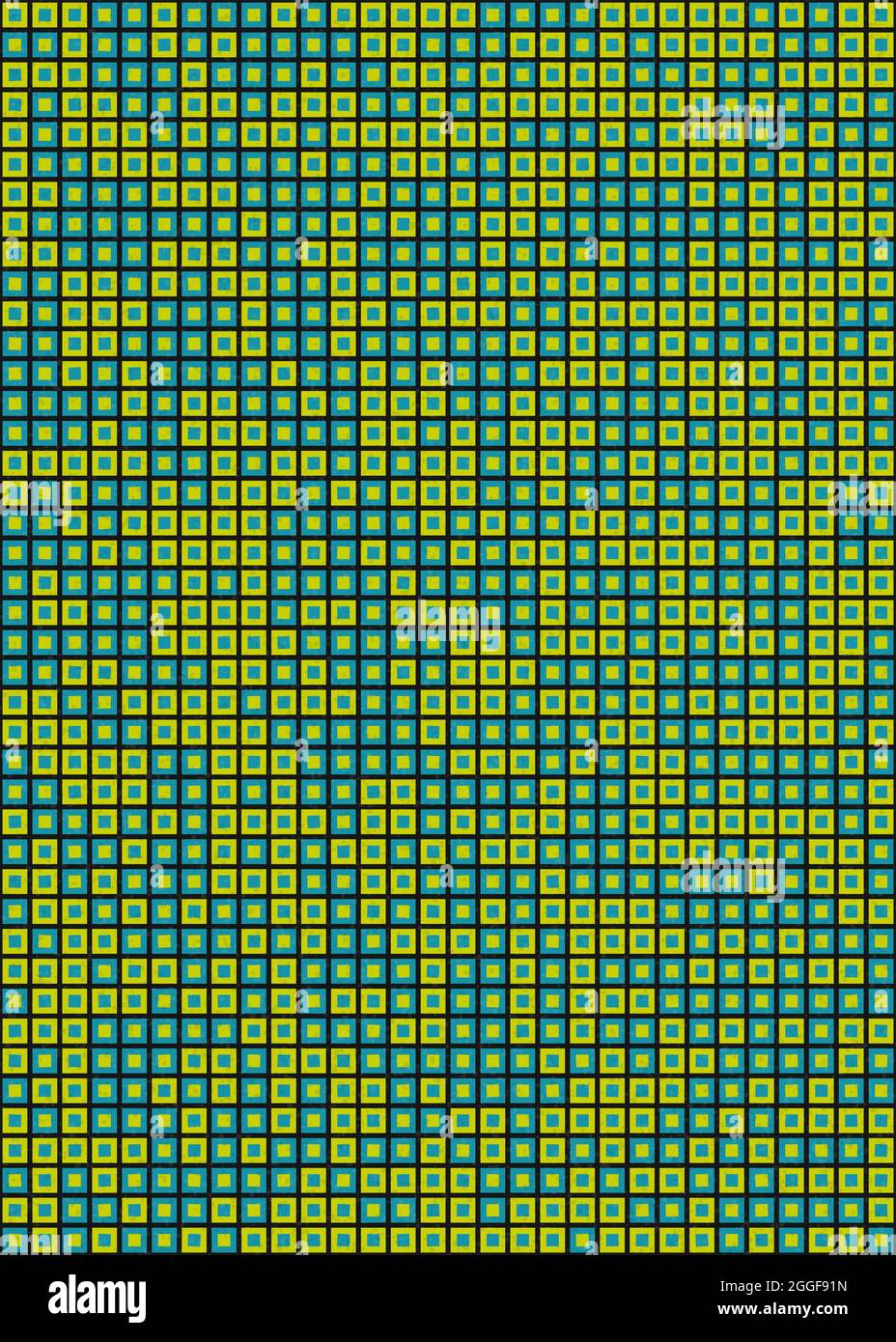 Abstract Geometrical generative computational art illustration Stock ...