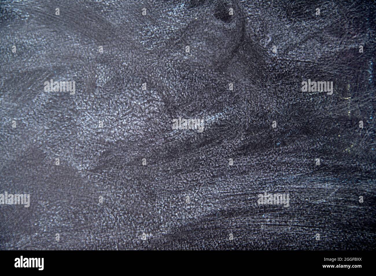 Old and used blackboard dirty school white chalk dust Stock Photo - Alamy