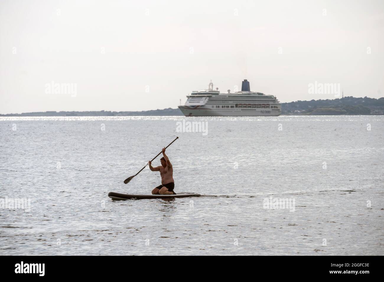 Ringstead, August 24th 2021: Ringstead Bay in Dorset Stock Photo - Alamy