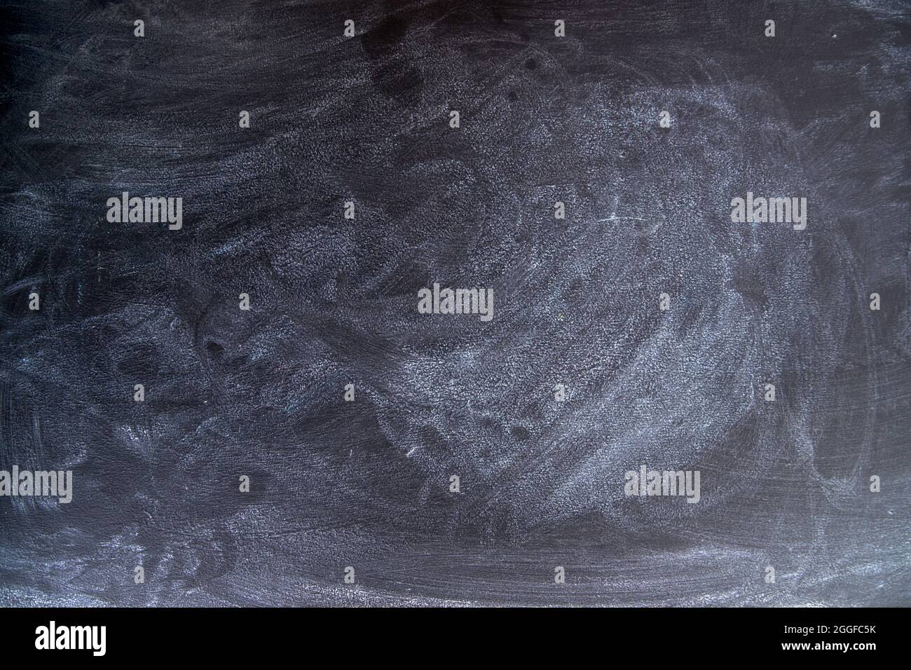 Old and used blackboard dirty school white chalk dust Stock Photo - Alamy