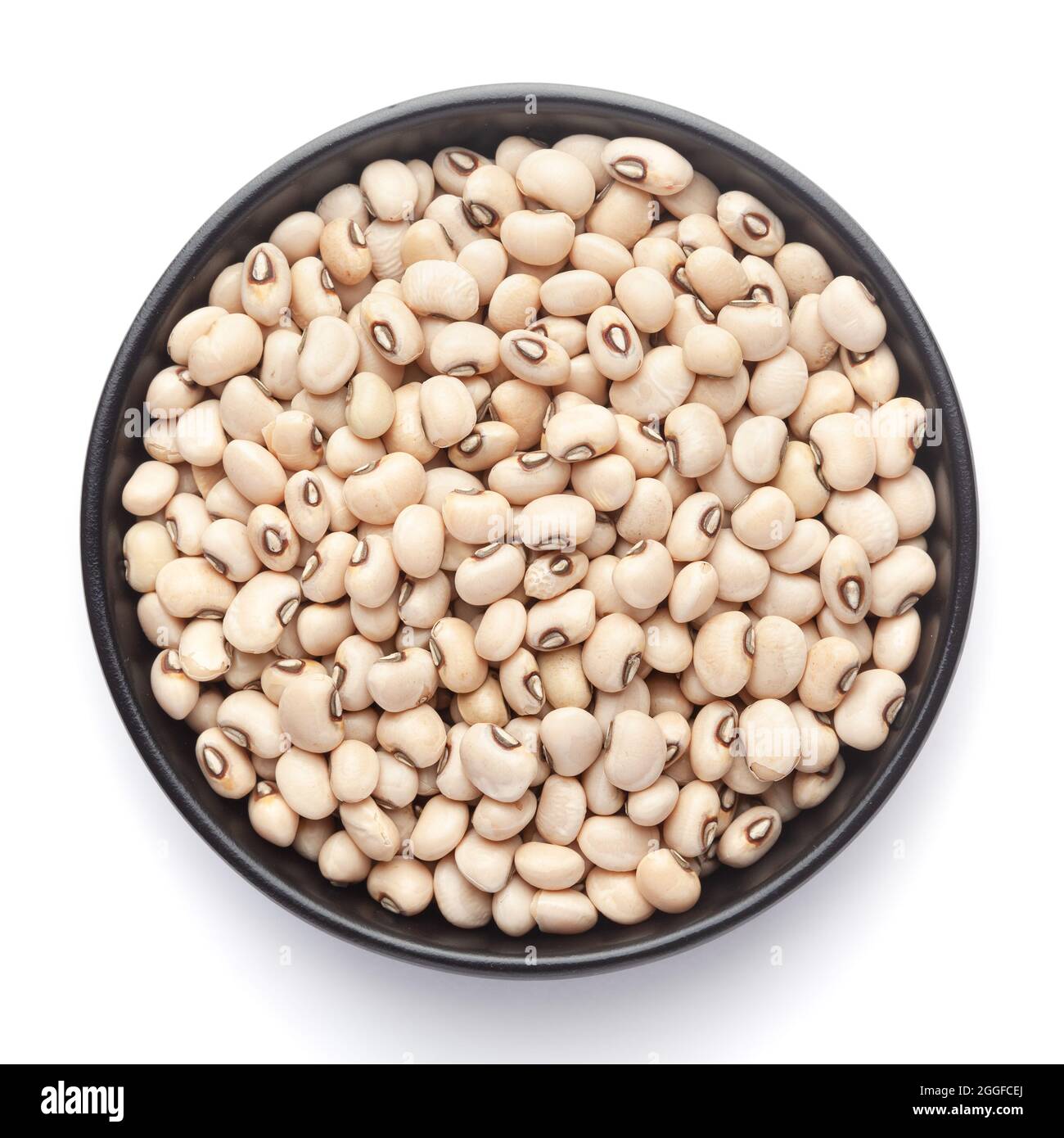 macro Close-up of Organic soybean, (Glycine max ) or soya bean dal on a ...