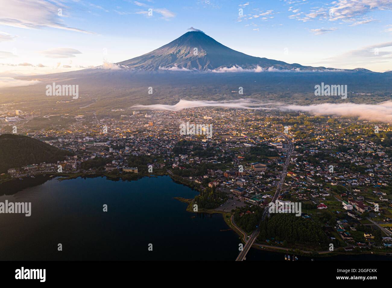 Mt fuji drone hi-res stock photography and images - Alamy