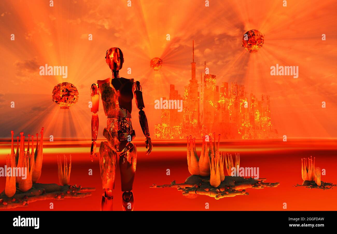 Alien civilization hi-res stock photography and images - Alamy