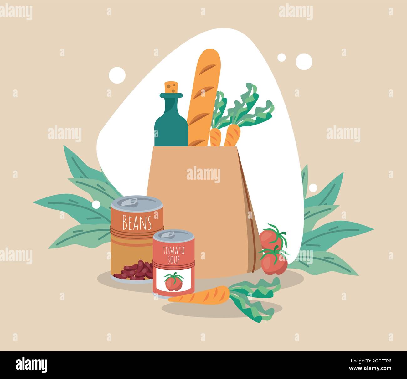 Health care food beans Stock Vector Images - Alamy