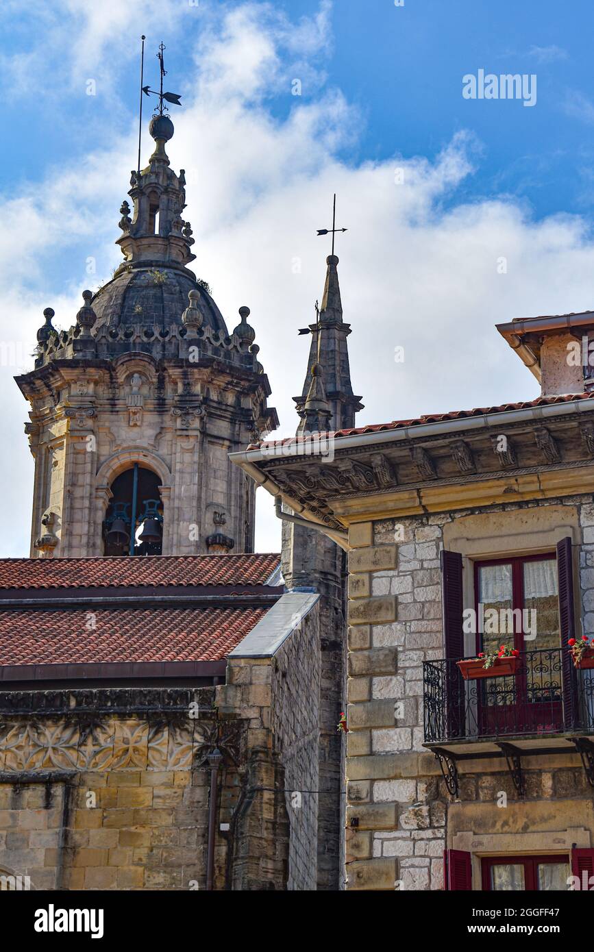 Basque tower house hi-res stock photography and images - Alamy