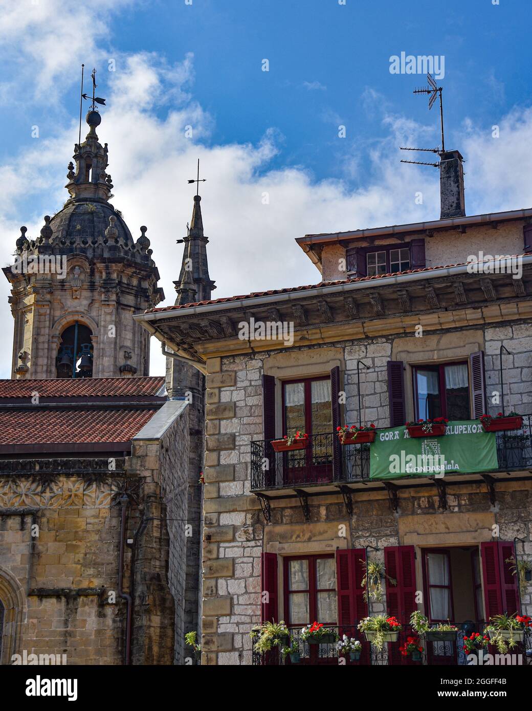 Basque tower house hi-res stock photography and images - Alamy
