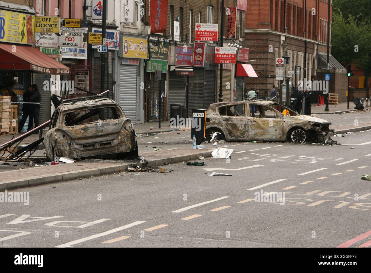 Tottenham Riots 2011 Stock Photo - Alamy