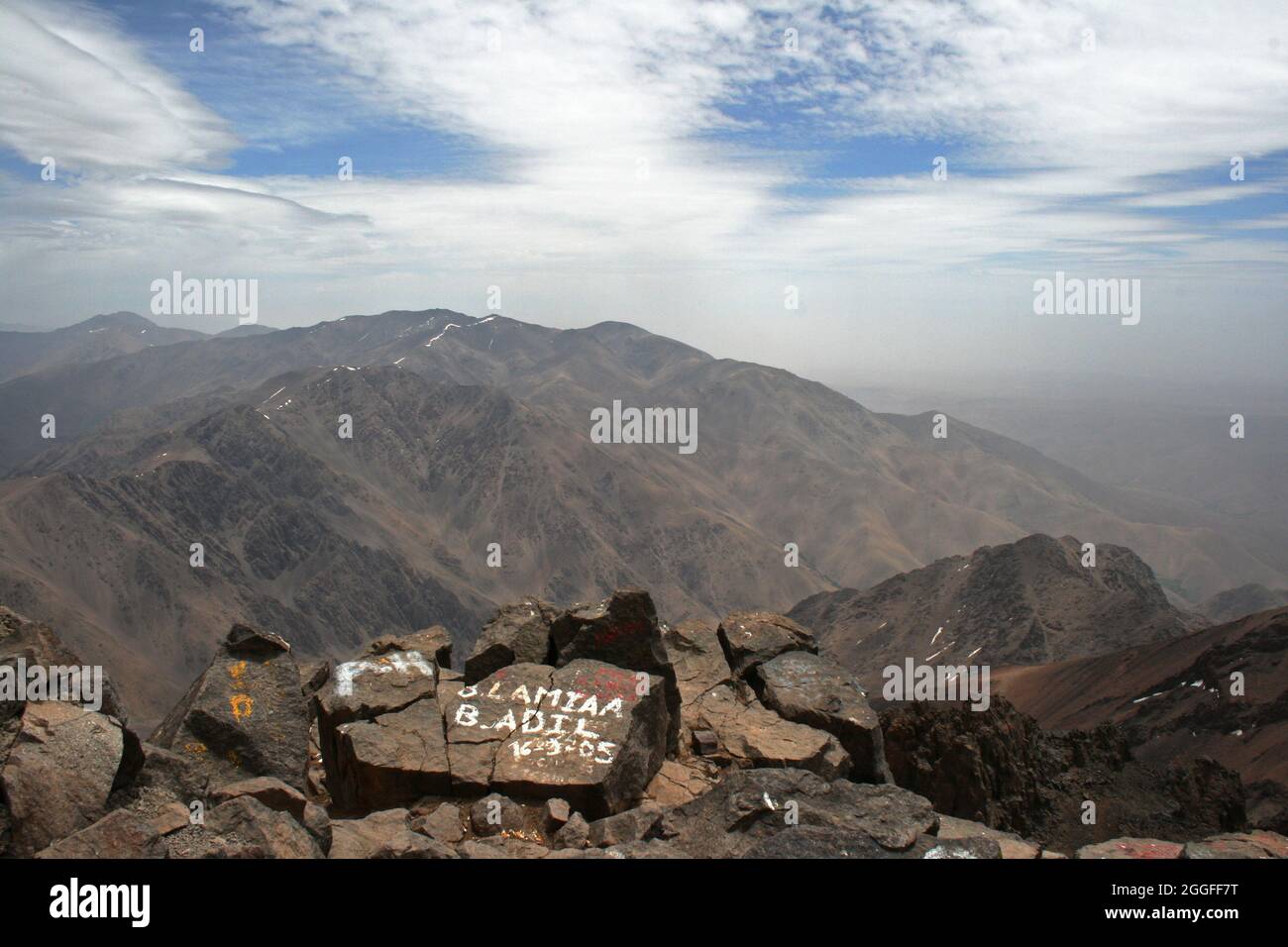 Mount Toubkal Atlas Mountains High Resolution Stock Photography and ...