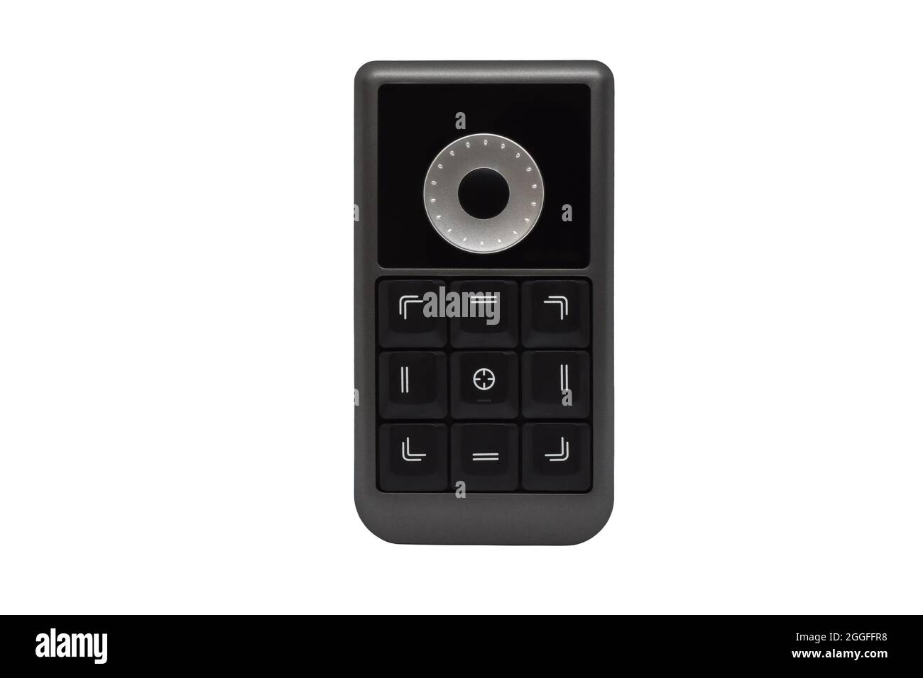 Remote control for graphic tablet isolated on white background Stock ...