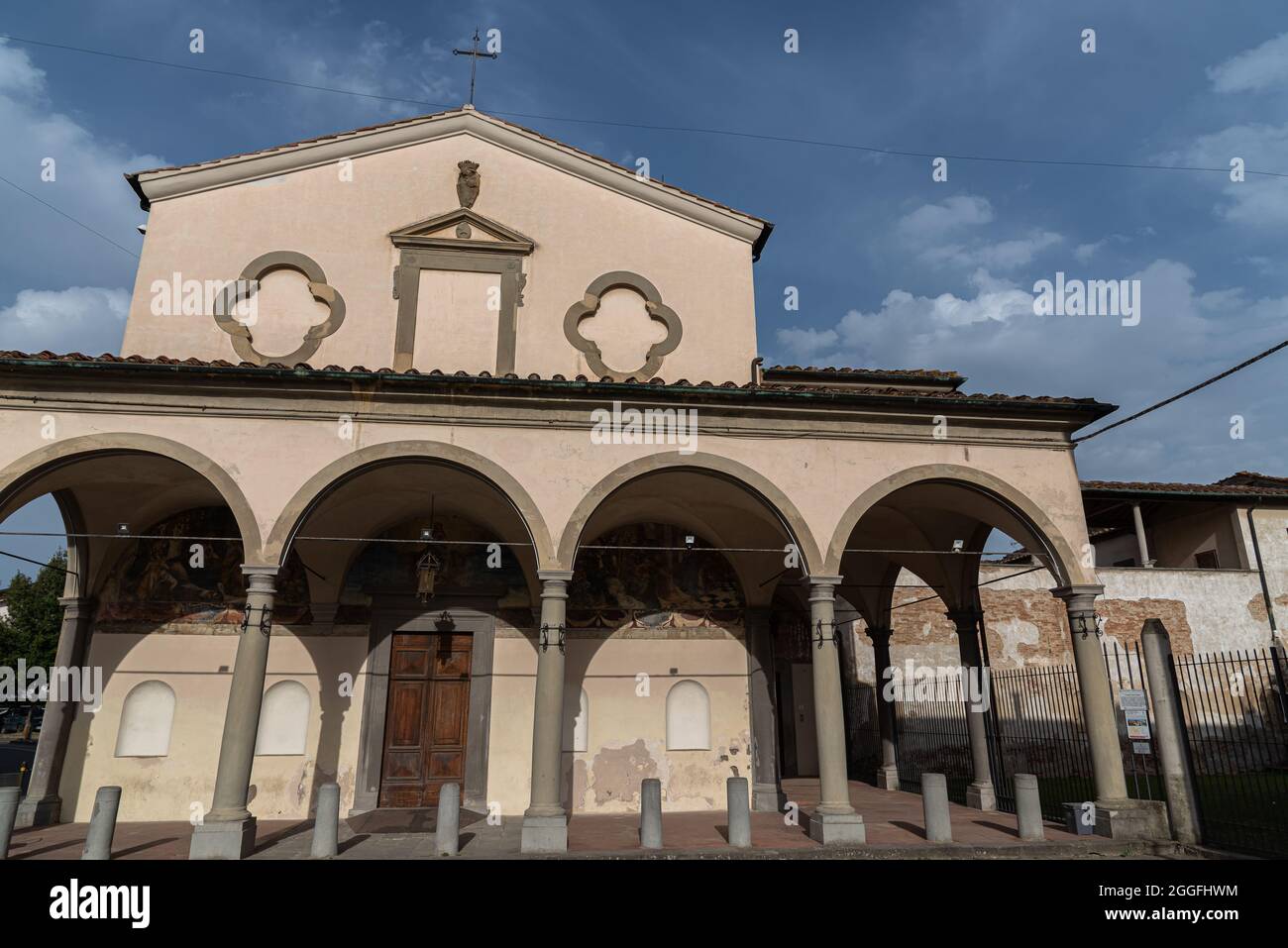 It was built in the early seventeenth century. Instead of a small ...