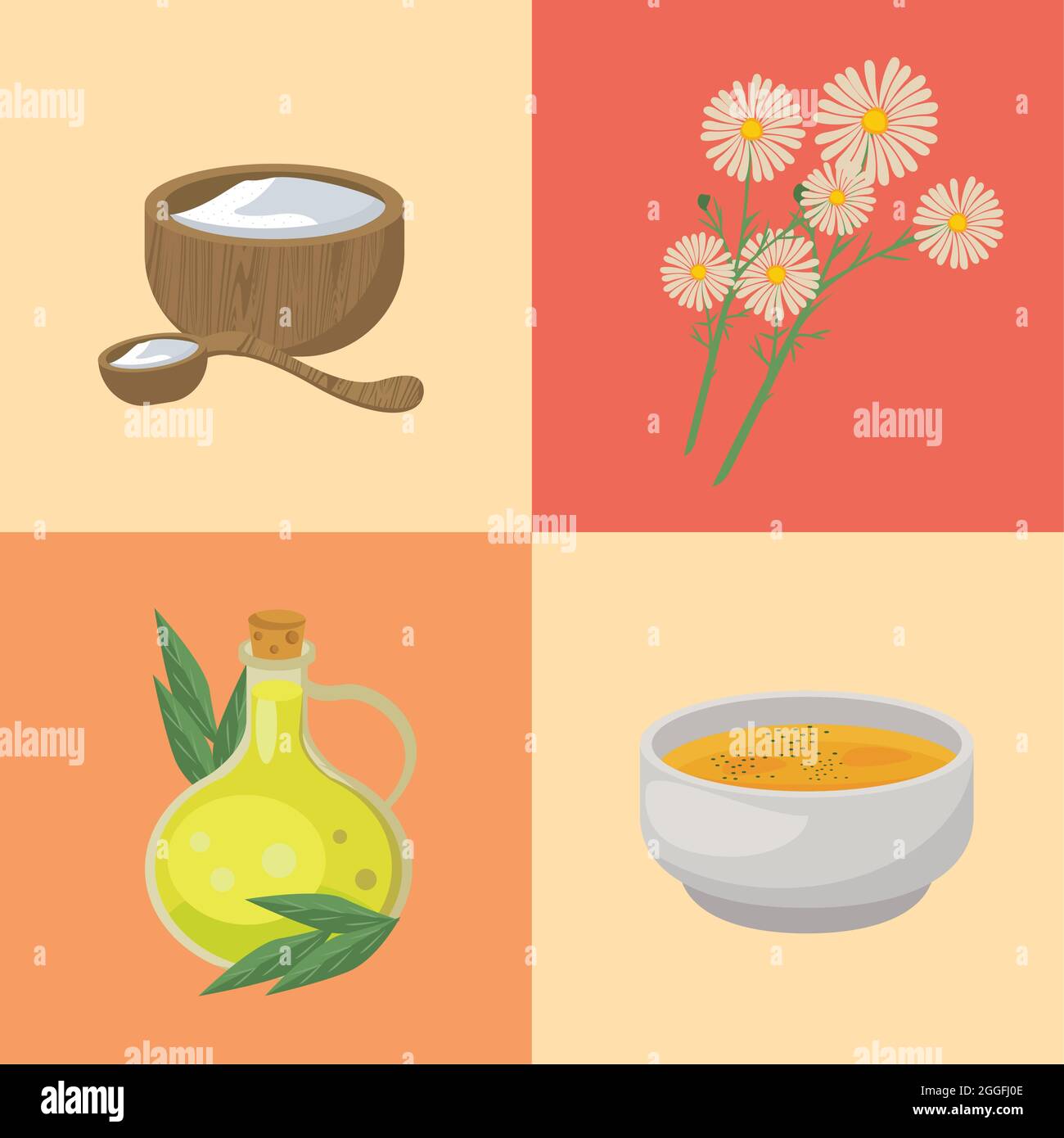four home remedies icons Stock Vector Image & Art - Alamy