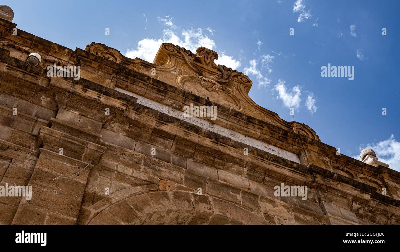 view of the old town of Marsala, Sicily, Italy Stock Photo - Alamy