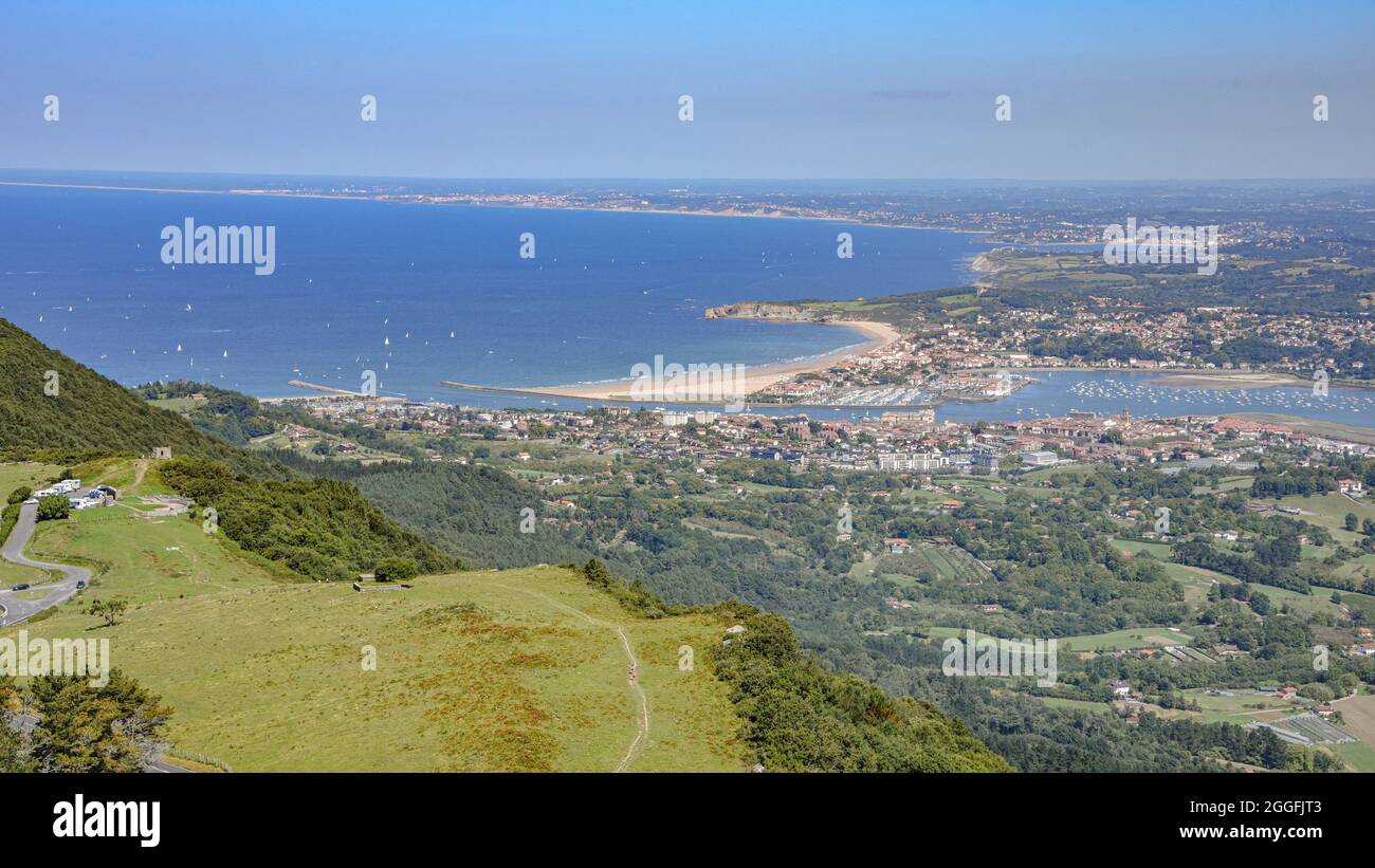Hondarribia, Spain - 29 Aug 2021: Views of the Basque Country and ...