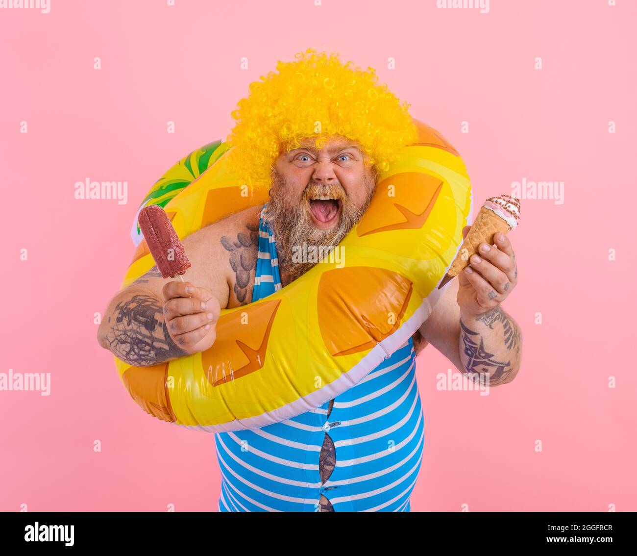 Person popsicle studio hi-res stock photography and images - Alamy