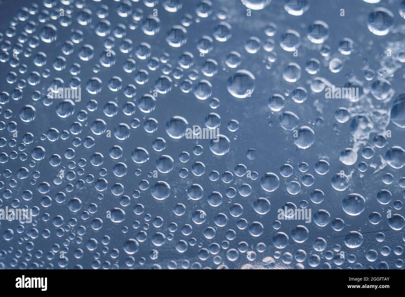 Closeup macro background photo of small water drops Stock Photo - Alamy
