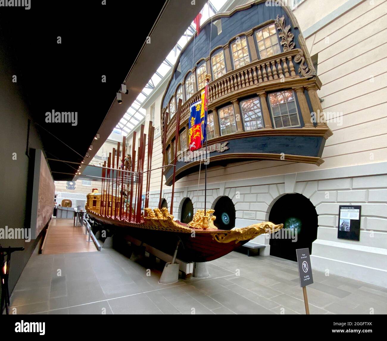 Tall ship museum exhibit hi-res stock photography and images - Alamy