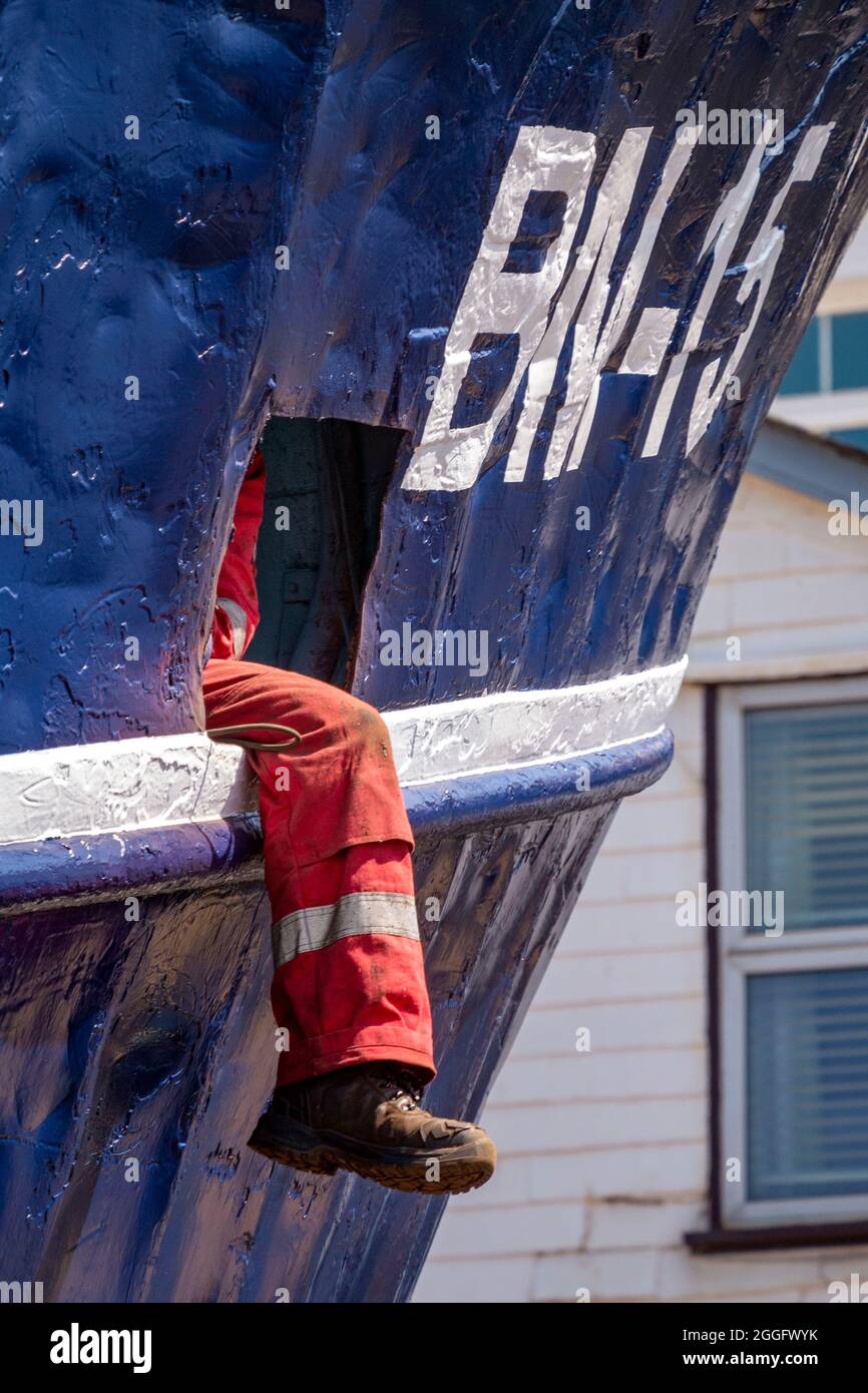 Legs just hanging! Stock Photo - Alamy