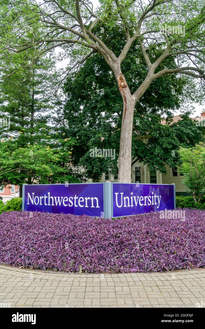 Northwestern University Campus Entrance Northwestern University