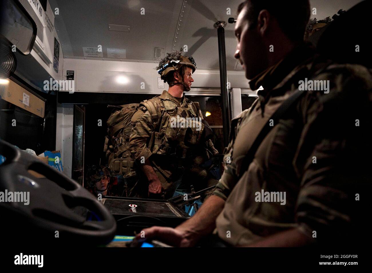 Ali Al Saleem, Kuwait. 31st Aug, 2021. U.S. Army 82nd Airborne Division ...