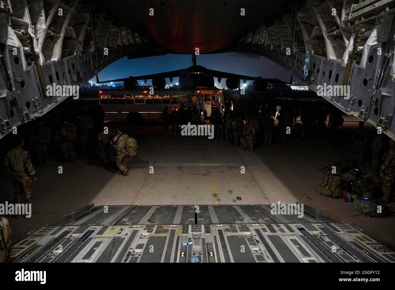 Ali Al Saleem, Kuwait. 31st Aug, 2021. U.S. Army 82nd Airborne Division ...