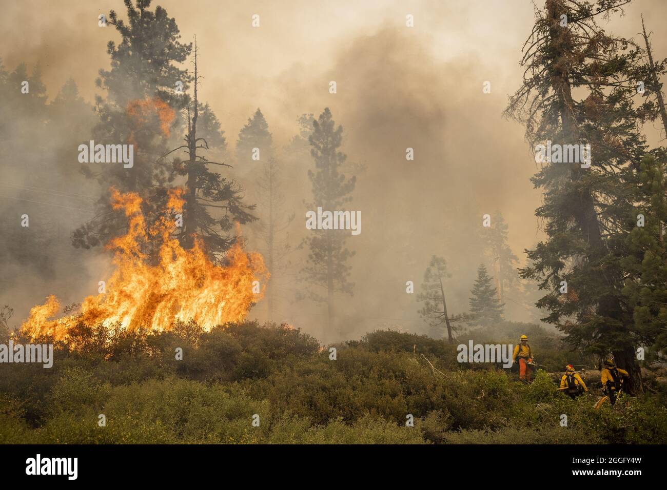 Fire Containment Line High Resolution Stock Photography and Images - Alamy