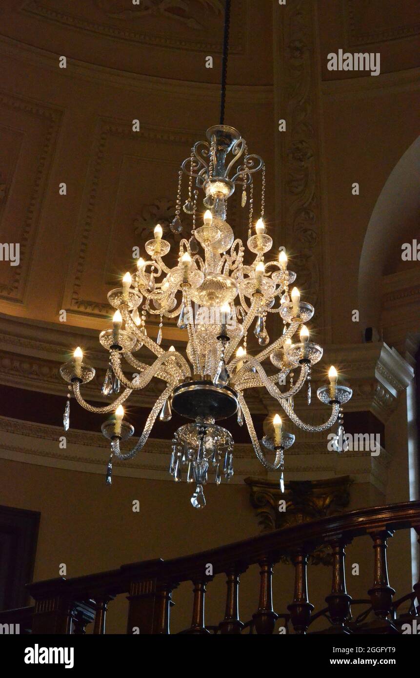 Roman Baths Chandelier Stock Photo - Alamy