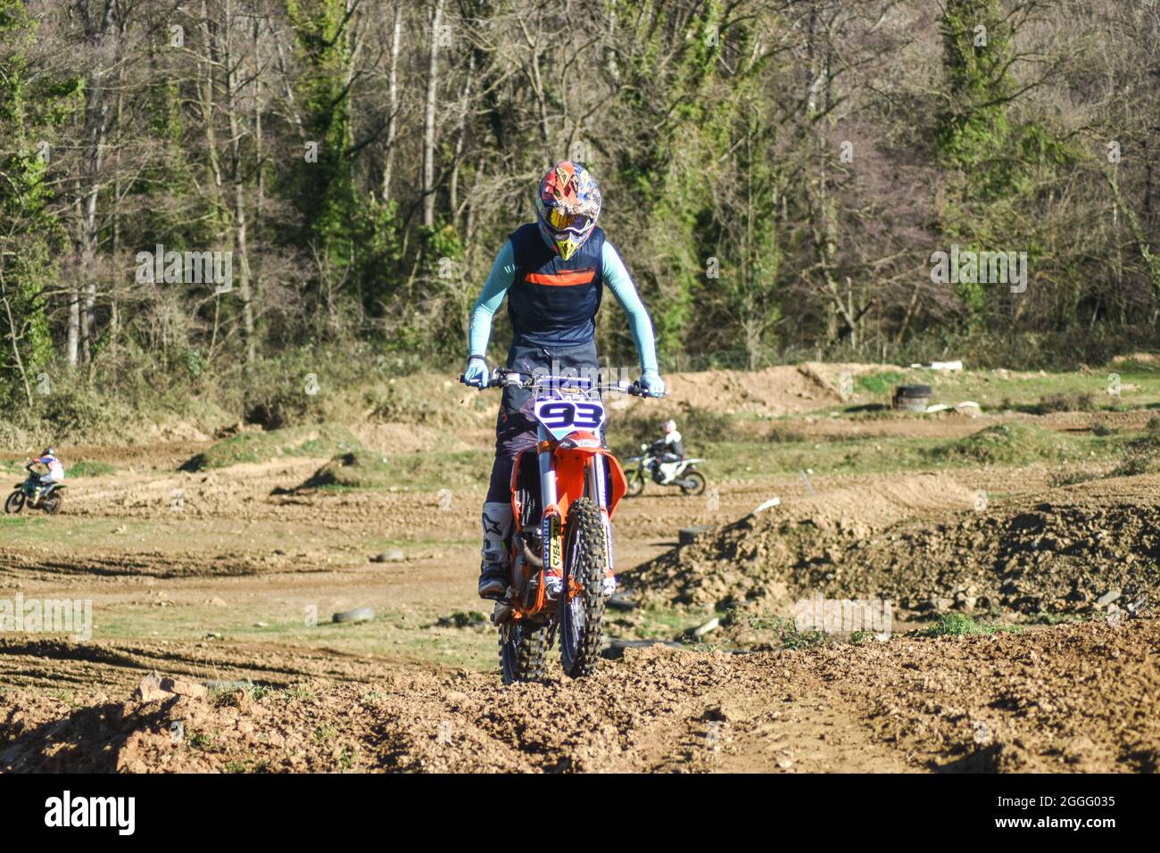 Motocross jump hi-res stock photography and images - Alamy