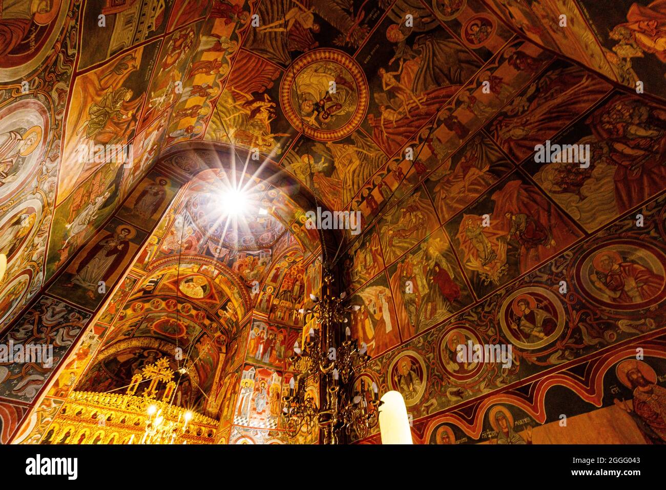 The monastery of Hodos Bodrog at Arad in Romania Stock Photo - Alamy