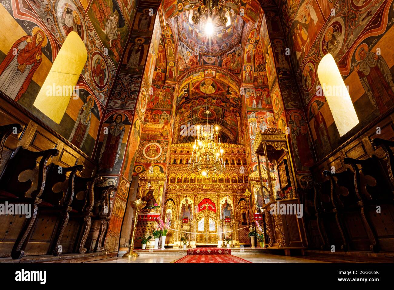 The monastery of Hodos Bodrog at Arad in Romania Stock Photo - Alamy