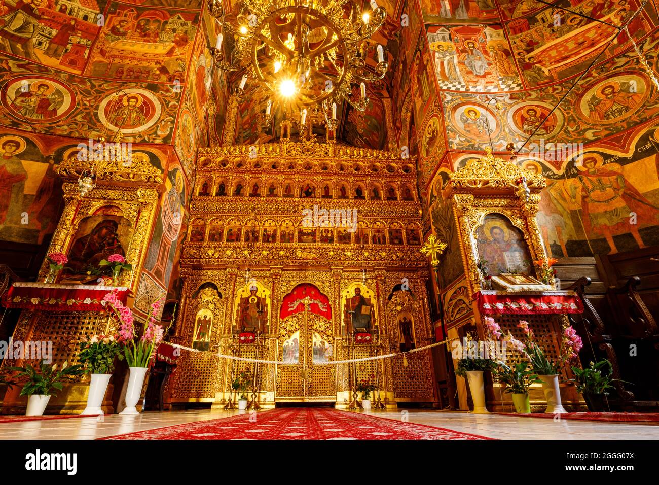 The monastery of Hodos Bodrog at Arad in Romania Stock Photo - Alamy