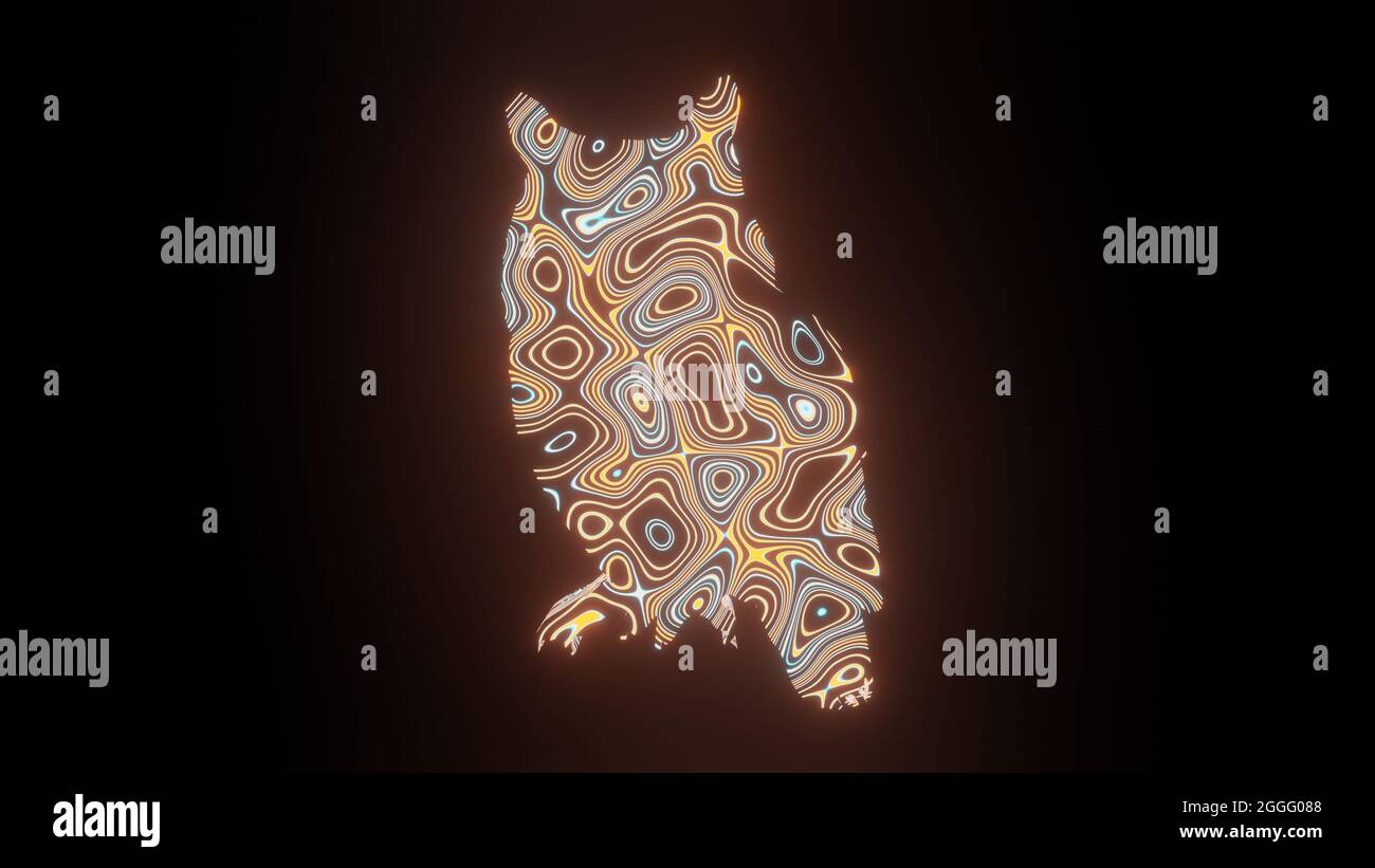 Graphic illustration of a beautiful texture or pattern formation on the ...