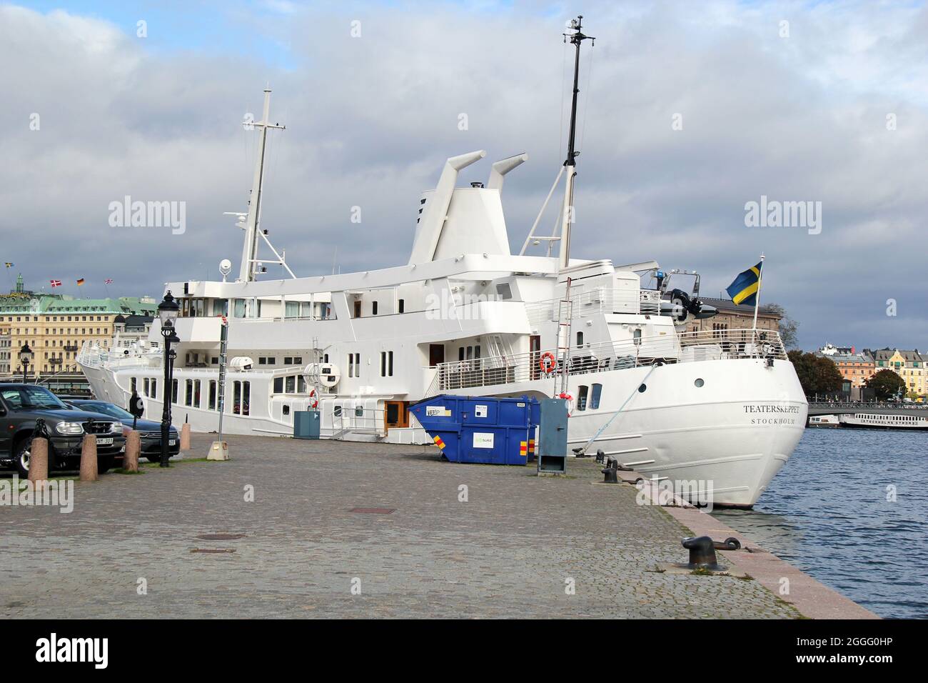 Ship in Stockholm, Sweden Stock Photo - Alamy