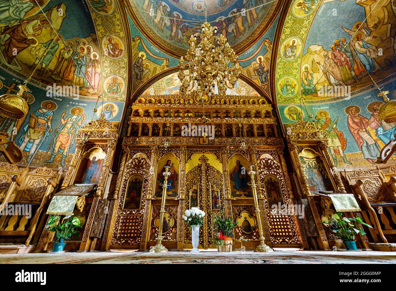 The monastery of Hodos Bodrog at Arad in Romania Stock Photo - Alamy