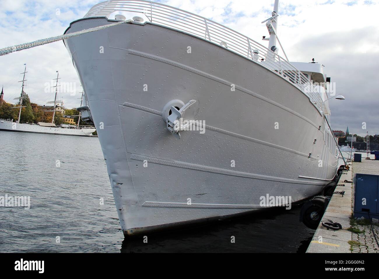 Ship in Stockholm, Sweden Stock Photo - Alamy
