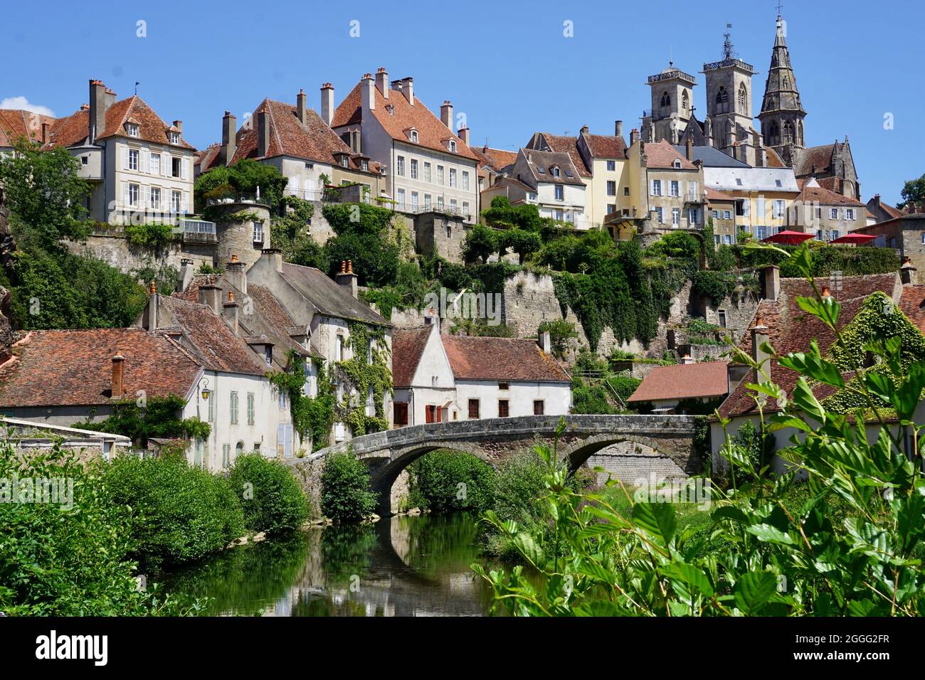 Semur en Auxois Stock Photo - Alamy